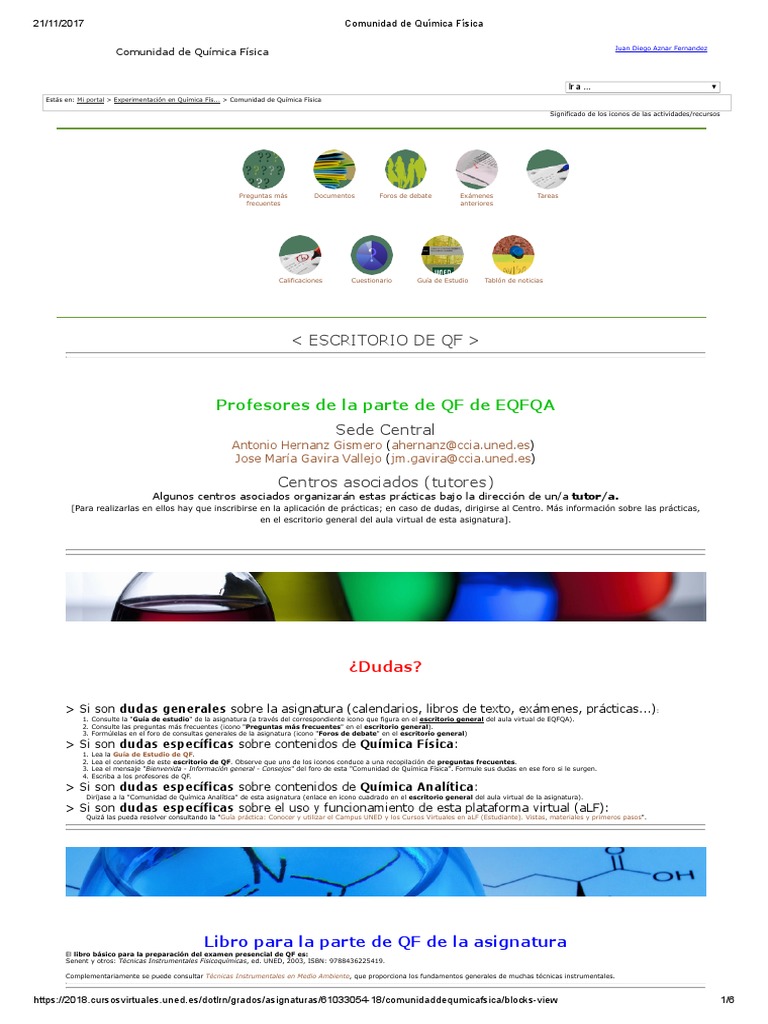 Programa Practicas Qufi | PDF | Resonancia magnética nuclear ...