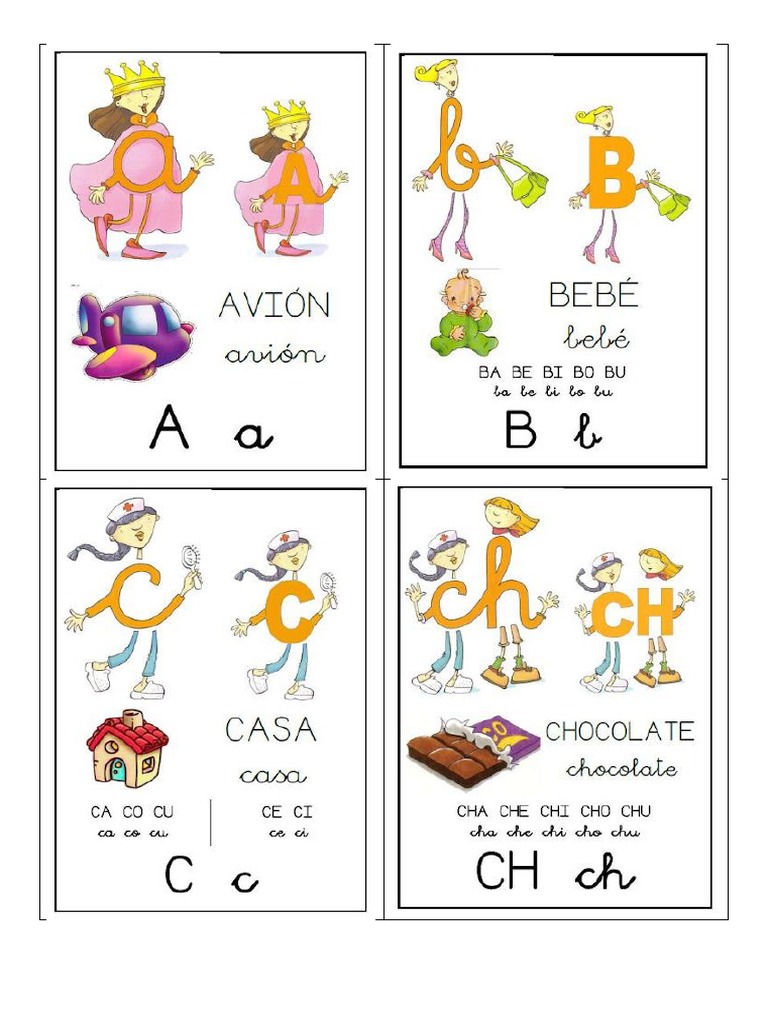 Abecedario Letrilandia | PDF