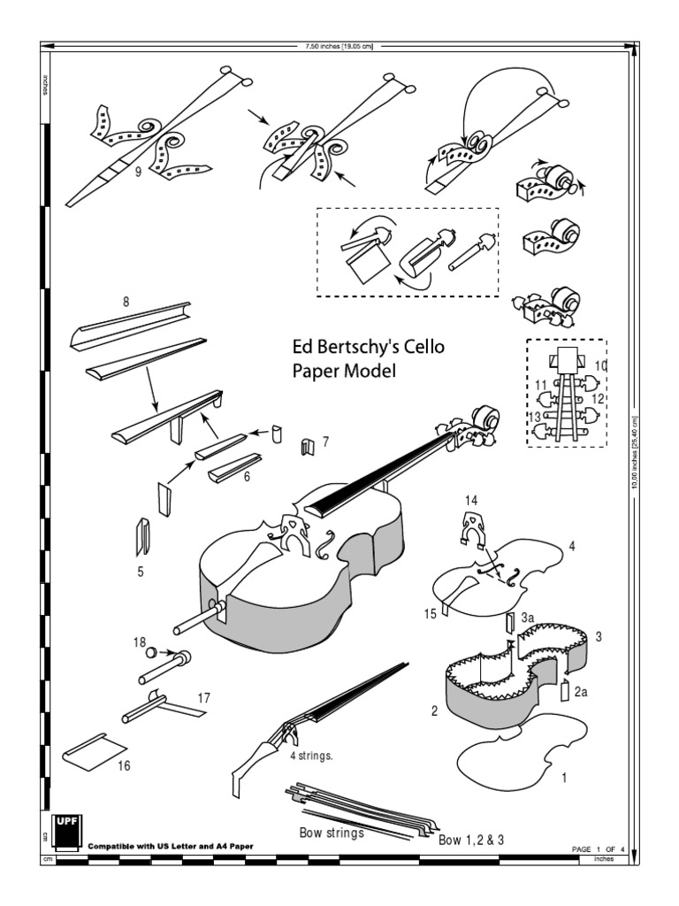 Cello Papercraft PDF | PDF