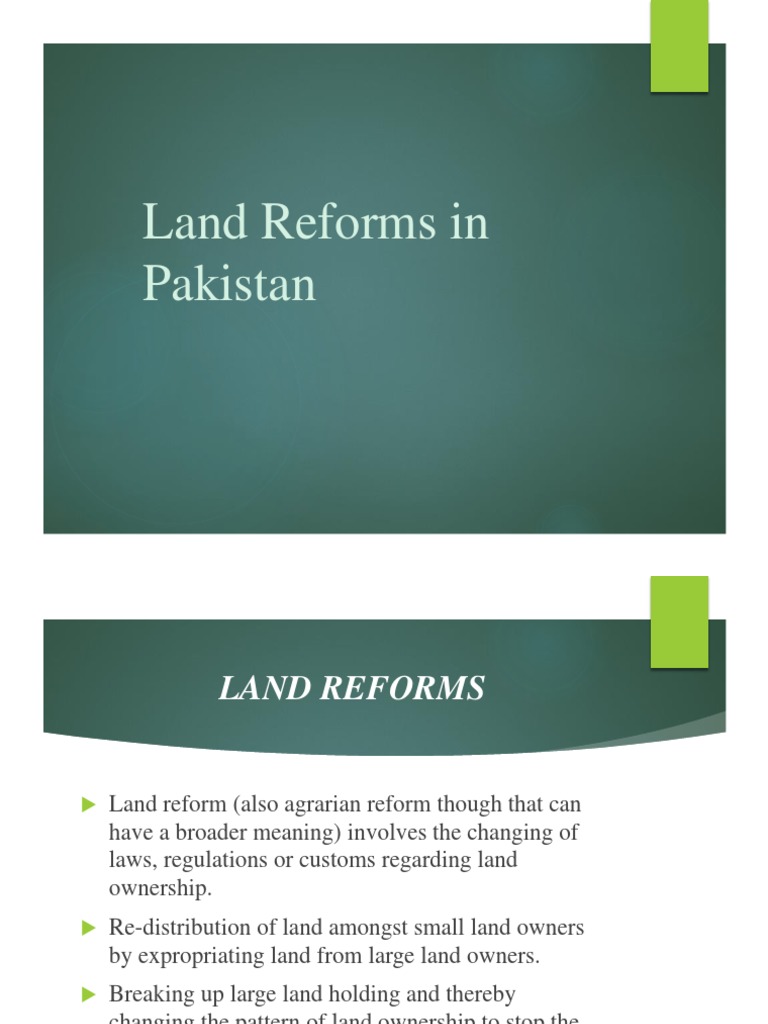 Land Reform | PDF | Land Reform | Public Sphere