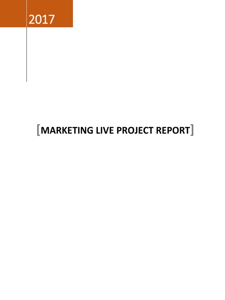 Marketing Research Project Report | Download Free PDF | Factor Analysis ...