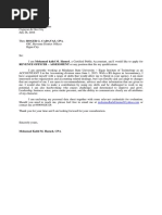 Application Letter - LGU | PDF | Business