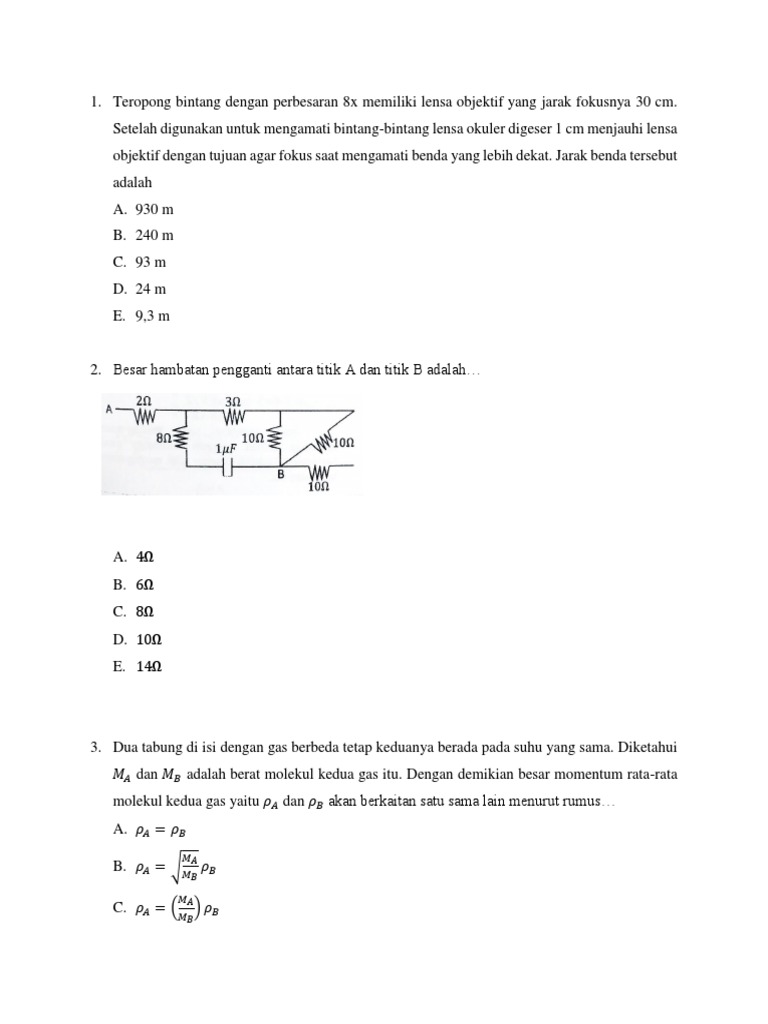 Soal dan Kunci Jawaban Fisika dan Kimia | PDF | Ilmu Sosial | Metode ...