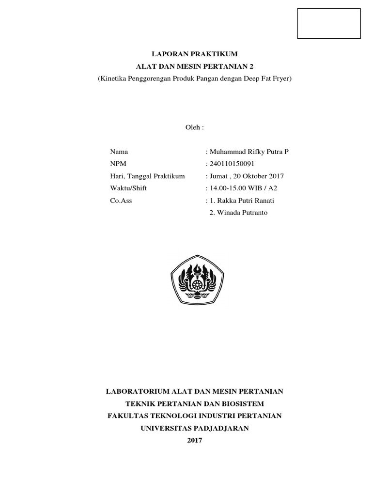 Laprak Alsintan 2 2 | PDF