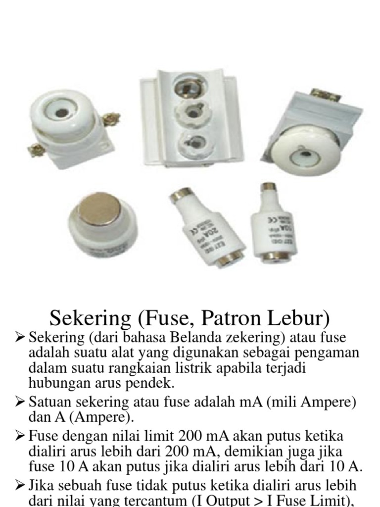 Panduan Lengkap Sekering dan MCB | PDF