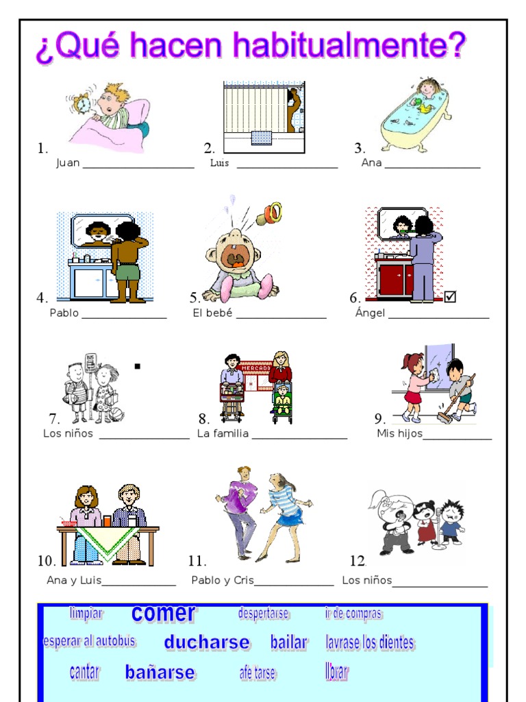 ¿Qué Hacen Todos Los Días? | PDF