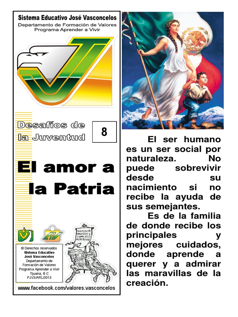 08 El Amor A La Patria | PDF | Patriotismo | Familia