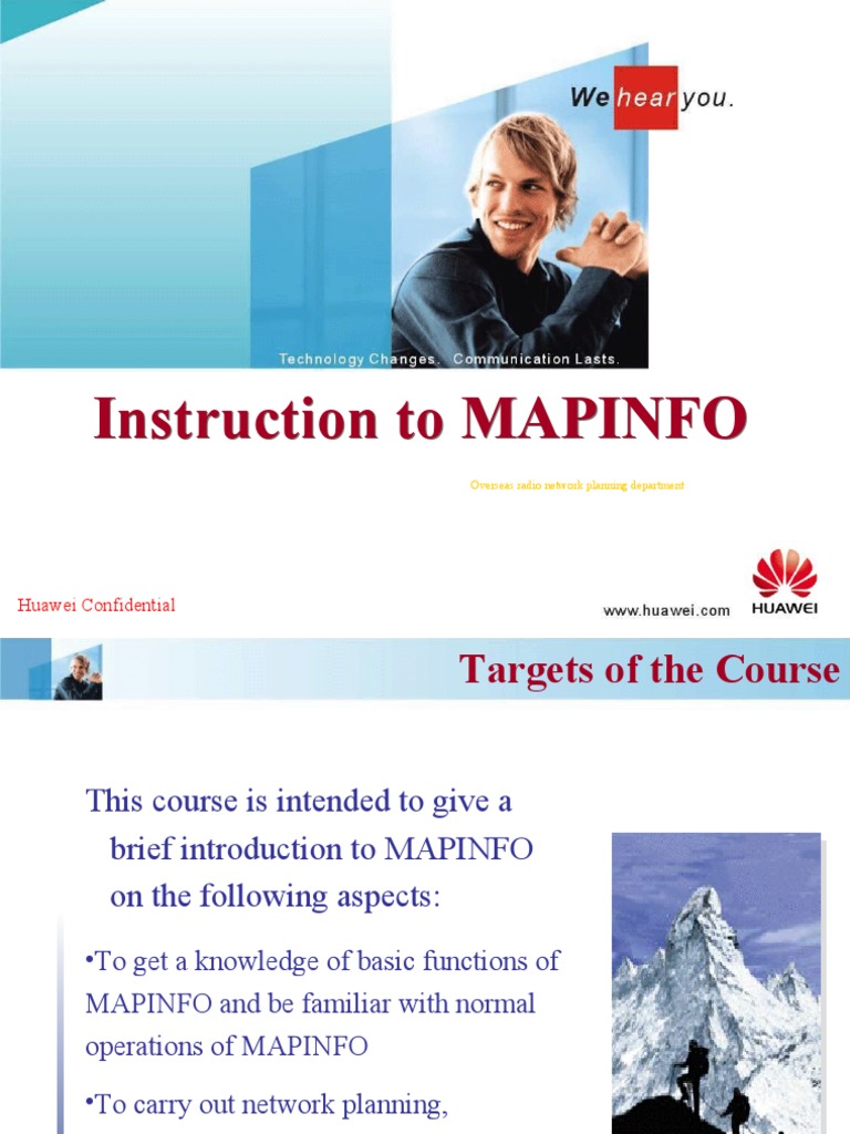 Intruction To Use MAPINFO 20031030 B 1.0 | PDF | Sql | Computer Science