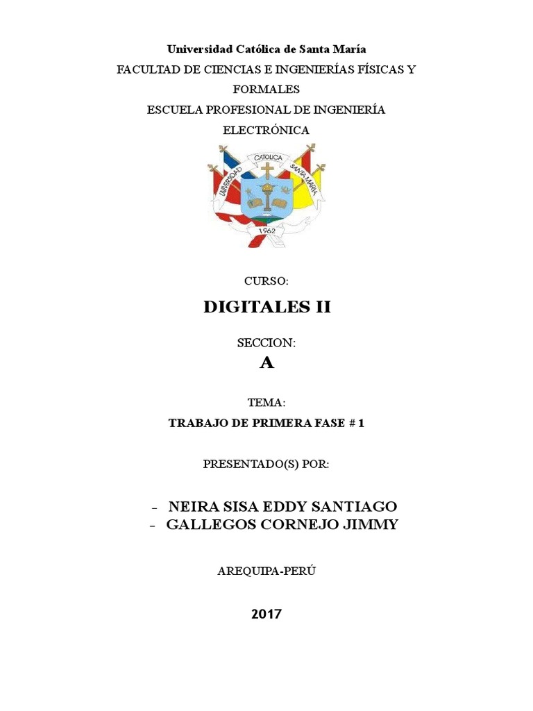 Sistemas Digitales II | PDF | Puerta lógica | Ingeniería Informática