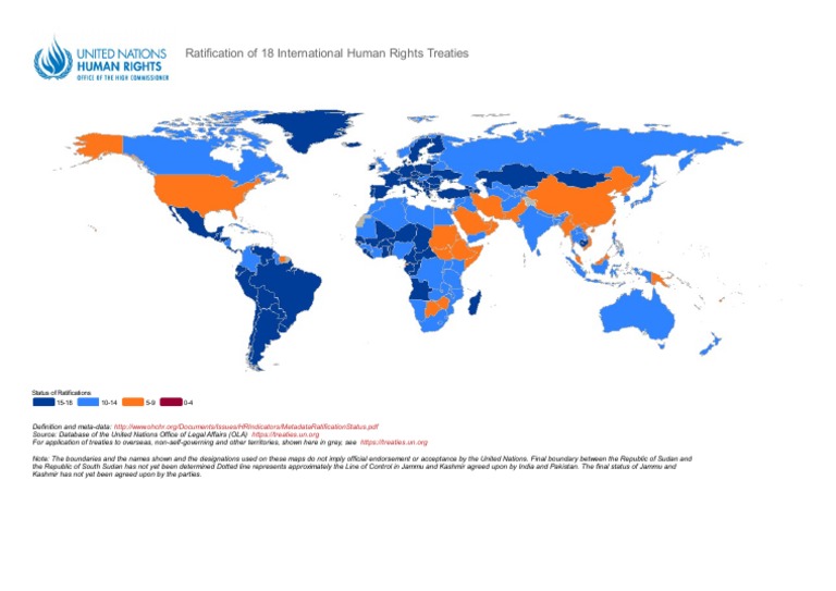 OHCHR Map AllTreaties | PDF