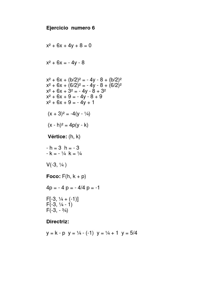 Ejercicio Numero 6 | PDF
