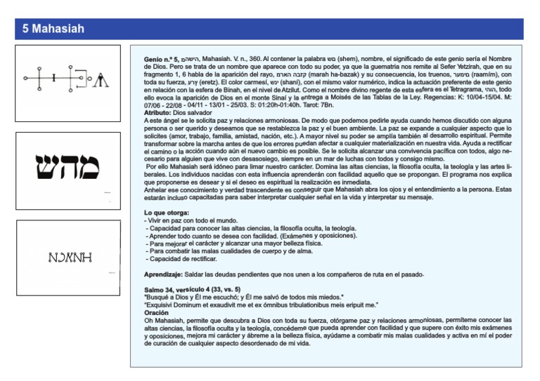 5 Mahasiah | PDF | Paz | Conocimiento