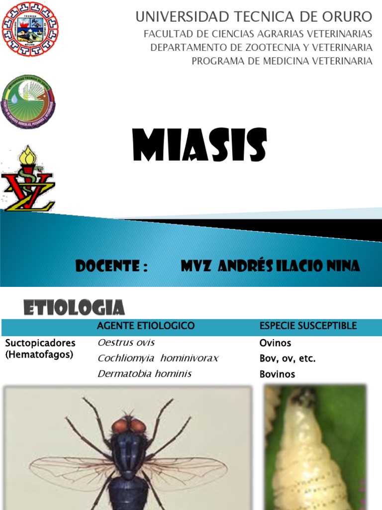 MIASIS | PDF | Zoología | Enfermedades animales