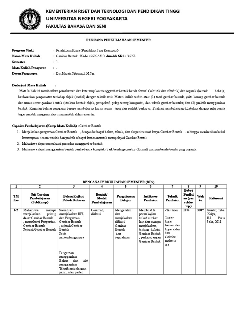 Rps Gambar Bentuk | PDF | Seni