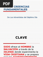 Resumen de Las 28 Creencias | PDF | Iglesia Adventista del Séptimo Día | Biblia