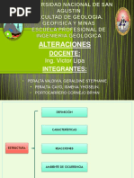 Textura Coloforme y Crustiforme - Diferencias | PDF