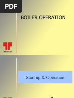 SOP For Operation of Boiler | PDF | Boiler | Valve