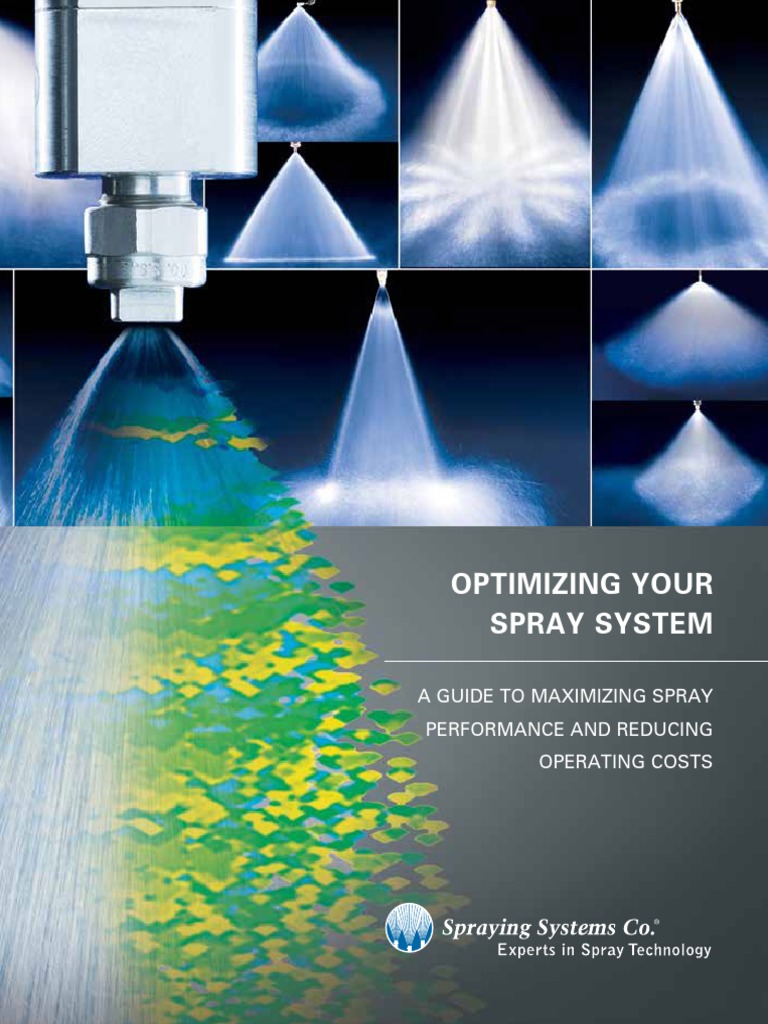 TM410B Optimizing Your Spray System | PDF | Corrosion | Gases