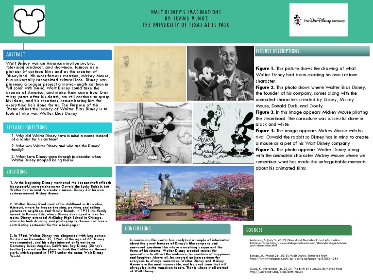 Walt Disneys Imaginations Poster | PDF | Walt Disney | The Walt Disney ...