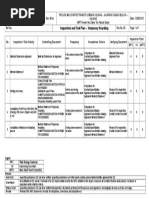 Check List For Grouting Work: Material Checking | PDF