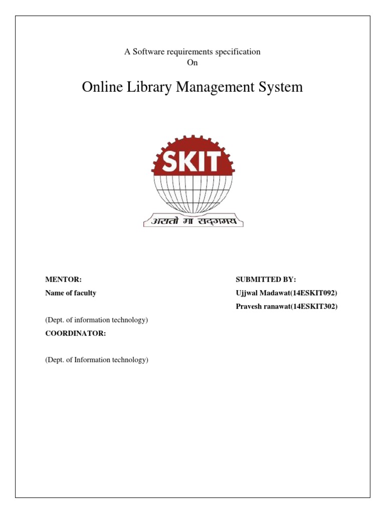Srs | PDF | Java Platform | Java (Programming Language) Srs | PDF | Java Platform | Java (Programming Language)