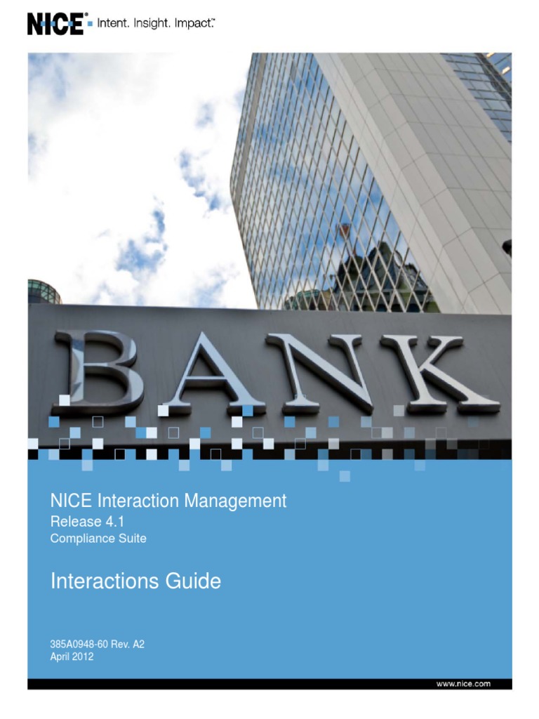 Interactions Guide - NIM 4.1 | PDF | Copyright | Tab (Gui)