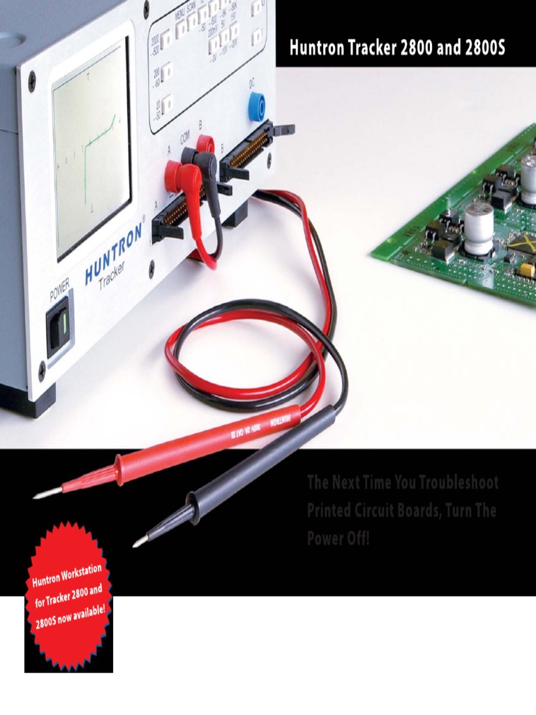 3-Huntron, Tracker 2800 | PDF