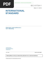 Iec 61724 1 2021 | PDF | Photovoltaics | Photovoltaic System