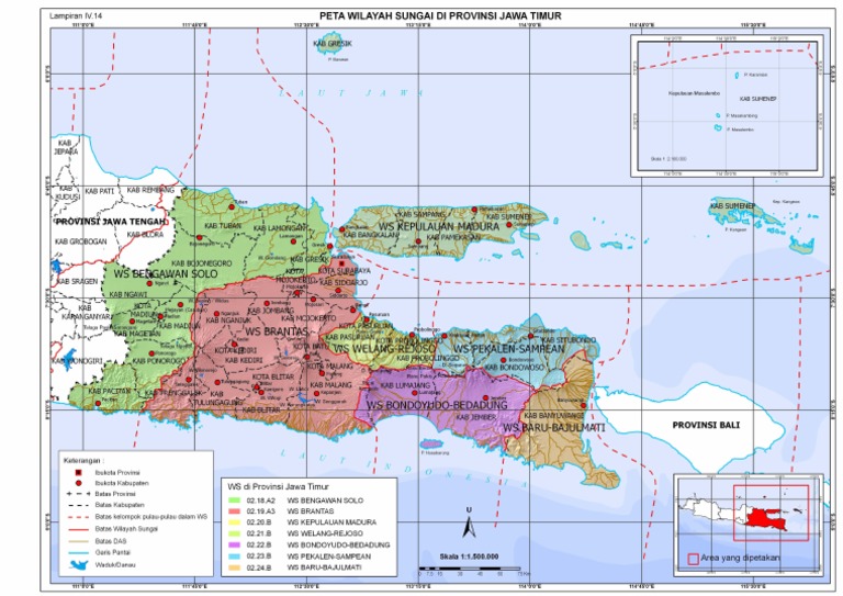 Peta Ws Jawa Timur | PDF