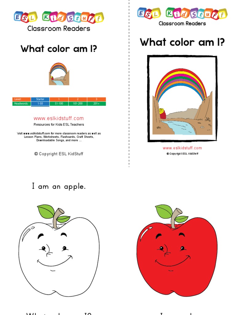 What Color Am I Book Level0 Ywt PDF | PDF