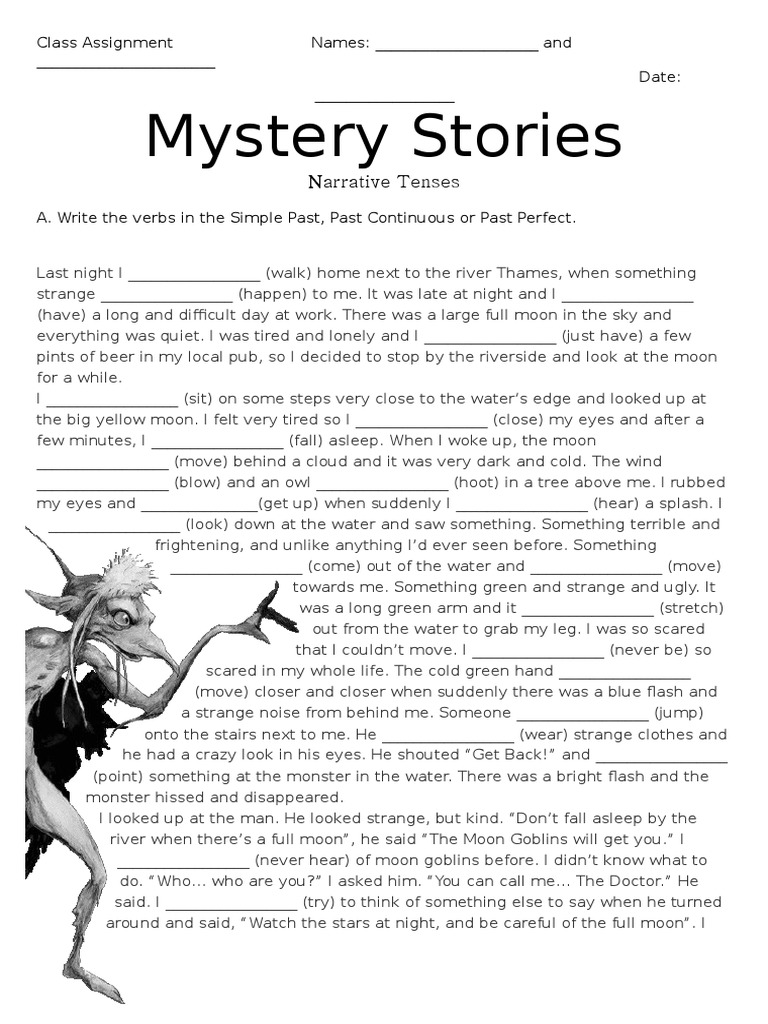 Mystery Stories Fun Activities Games 28991 | PDF