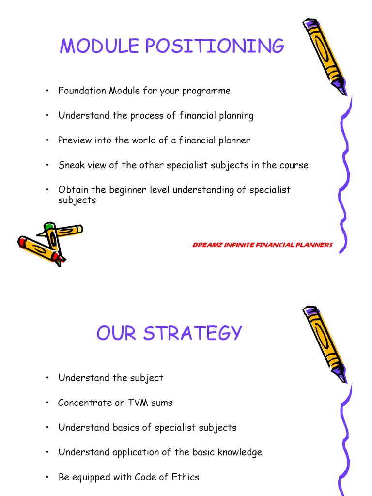 CFP - Module 1 - IIFP - Students | PDF | Present Value | Interest