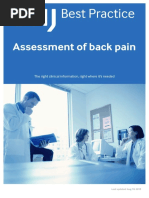 CORE Back Tool for Low Back Pain Management | PDF | Low Back Pain ...