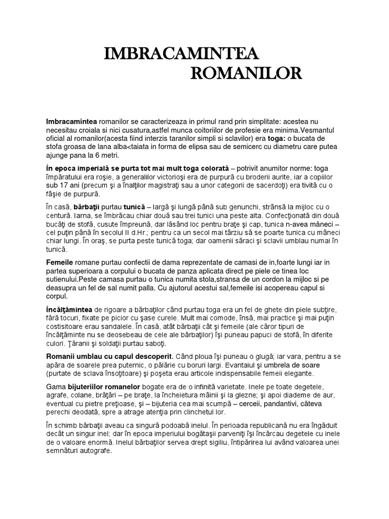 Proiect Latina | PDF