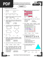 Soal Math Level 1 Omnas 12 | PDF