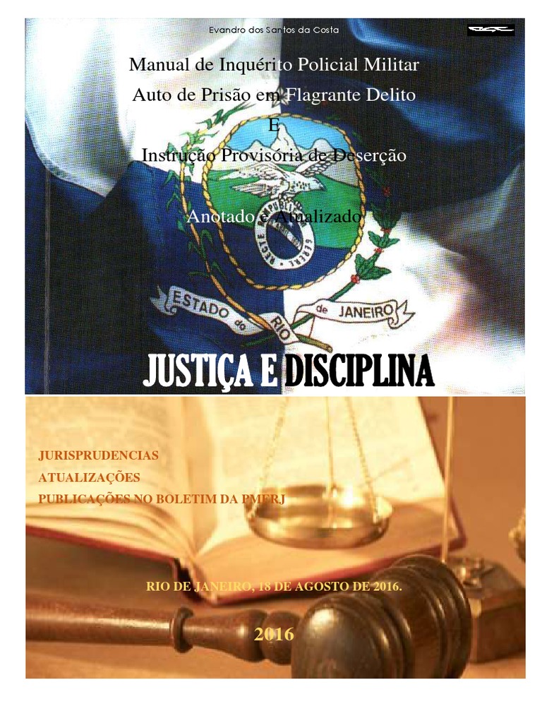 Manual de Inquérito Policial Militar | PDF | Polícia militar | Polícia