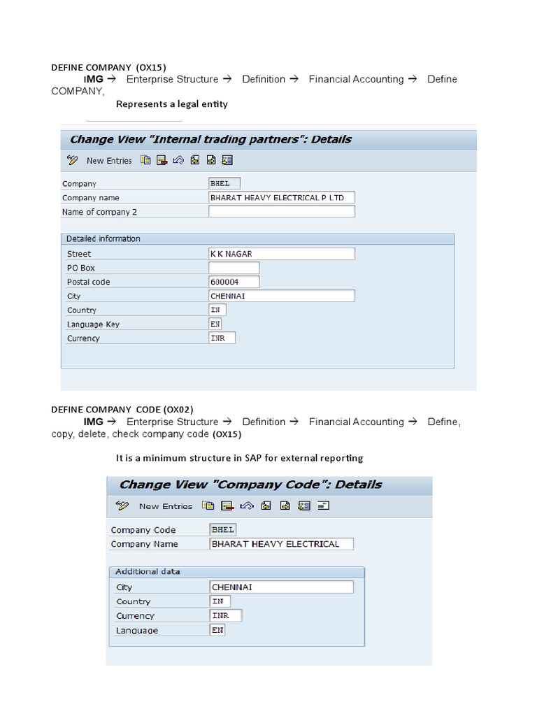 Define Company (Ox15) I Represents A Legal Entity | PDF | Sales ...