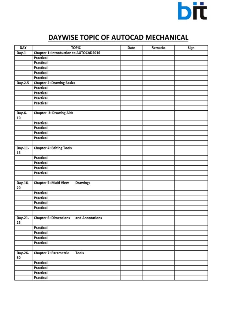 Autocad Mechanical | PDF