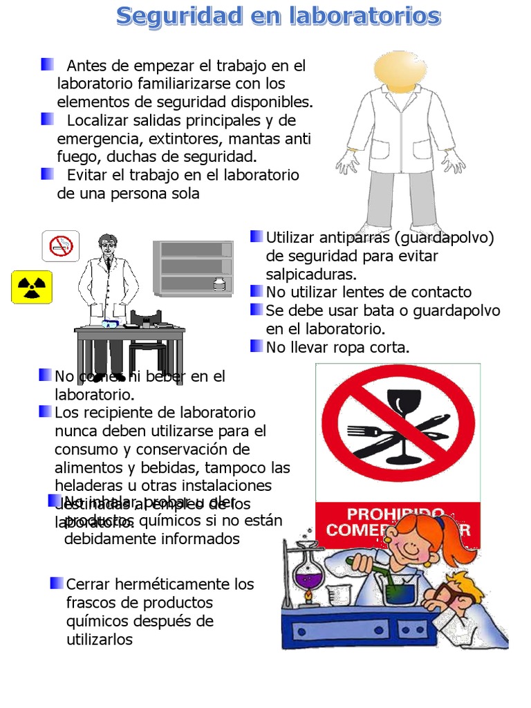 Normas De Seguridad Para La Toma De Fotografías En El Laboratorio