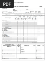 Clinical Pathway Contoh Template Rekam Medis | PDF
