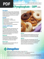 SAPP: Uses and Applications in Food | PDF | Baking Powder | Food ...