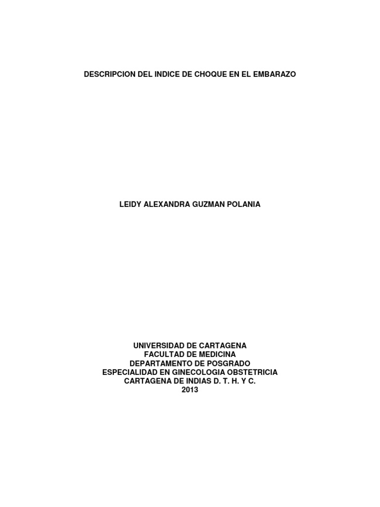 Articulo Final Leidy Guzman | PDF | Parto | El embarazo