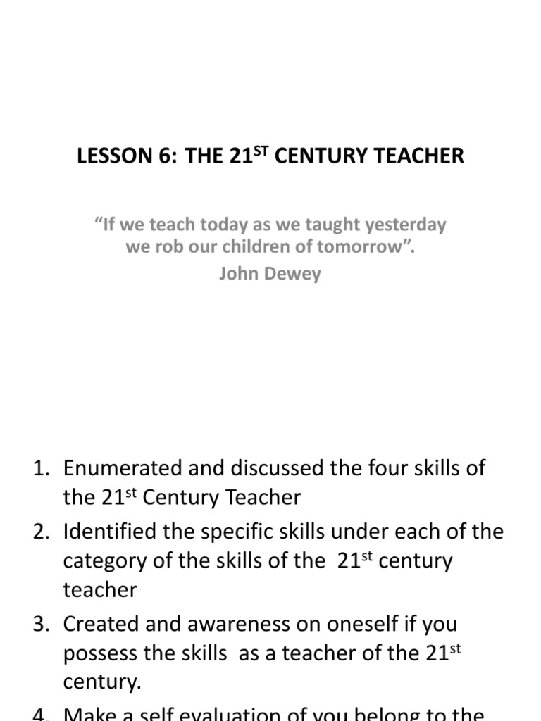 The 21st Century Skills | PDF | Information Literacy | Literacy