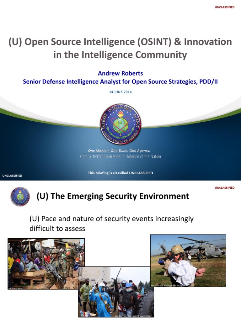 05 - Open Source Intelligence Innovation in The Intelligence Community ...