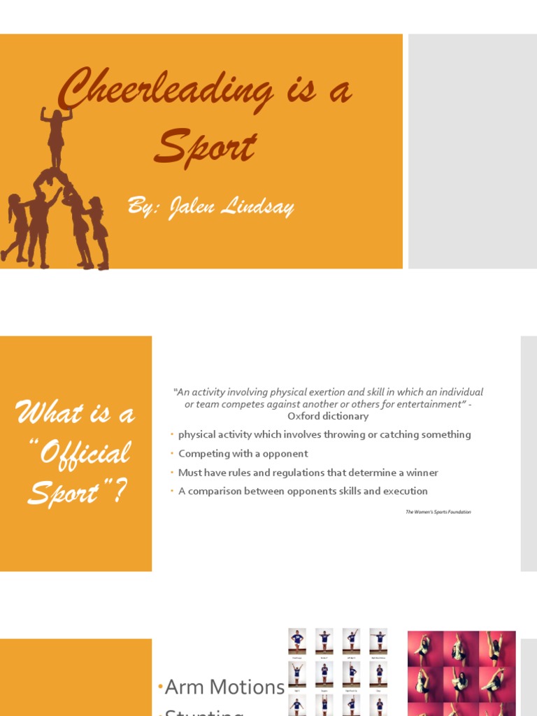 Cheerleading: A Competitive Sport Explained | PDF