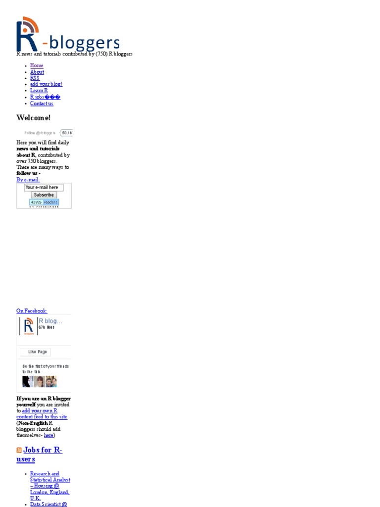 Multivariate Forecasting in Tableau With R - R-Bloggers | PDF ...