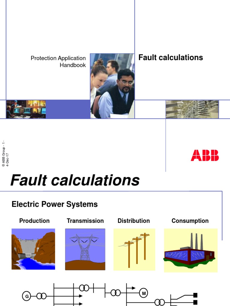 Fault Calculations Protection Application Handbook Pdf Transformer Energy Technology