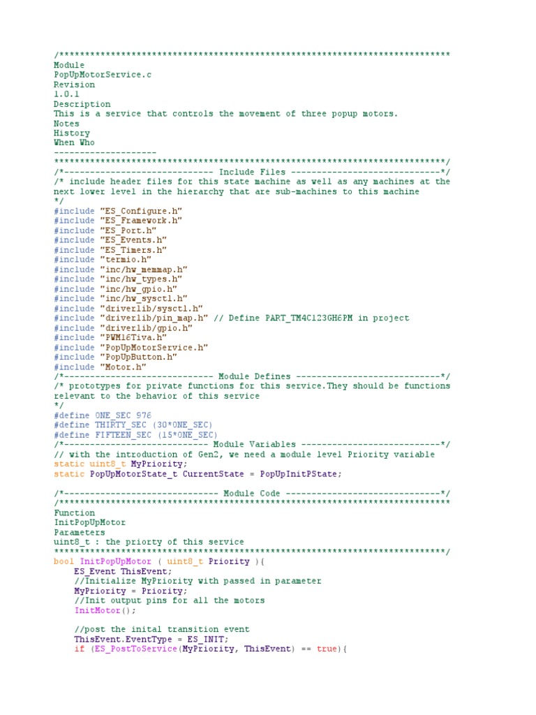 Popupmotorservice | PDF | Parameter (Computer Programming) | Systems Engineering