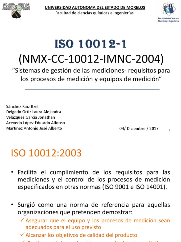 ISO 10012 Metrologia | PDF | Metrología | Medición