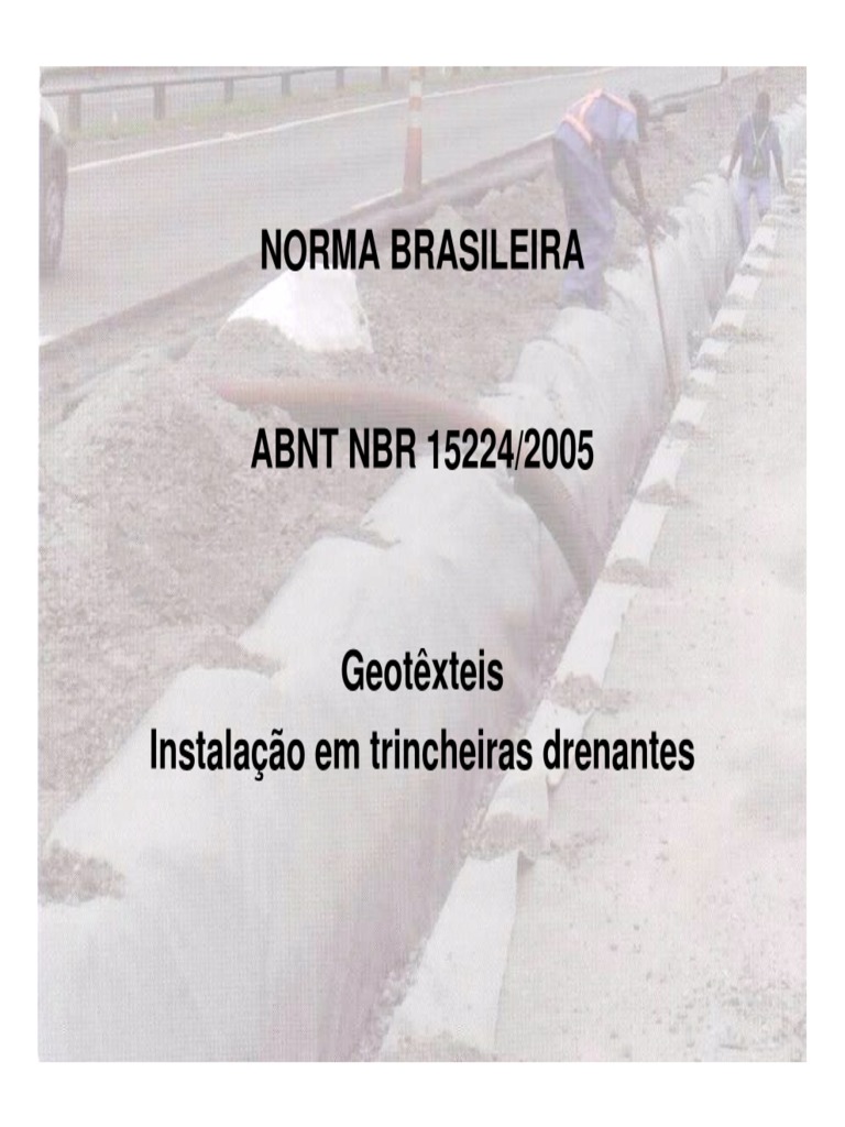 Abnt 15224/2005 | PDF | Science | Engenharia